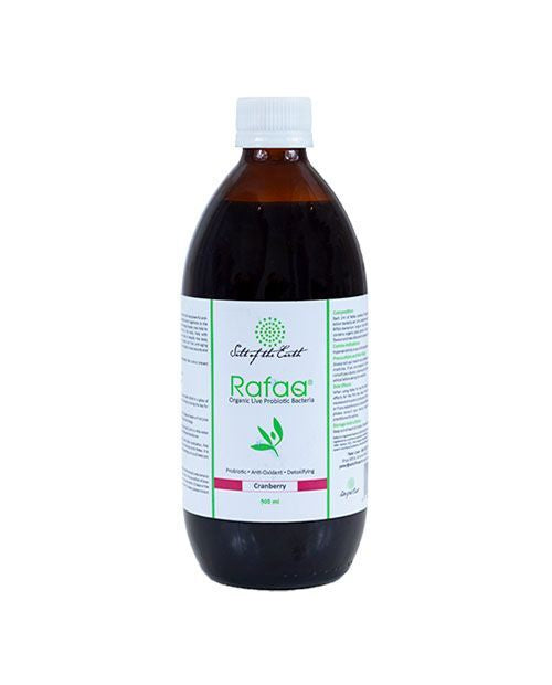 Rafaa Organic Live Probiotic Liquid Cranberry / 500ml – Eirene Health Shop